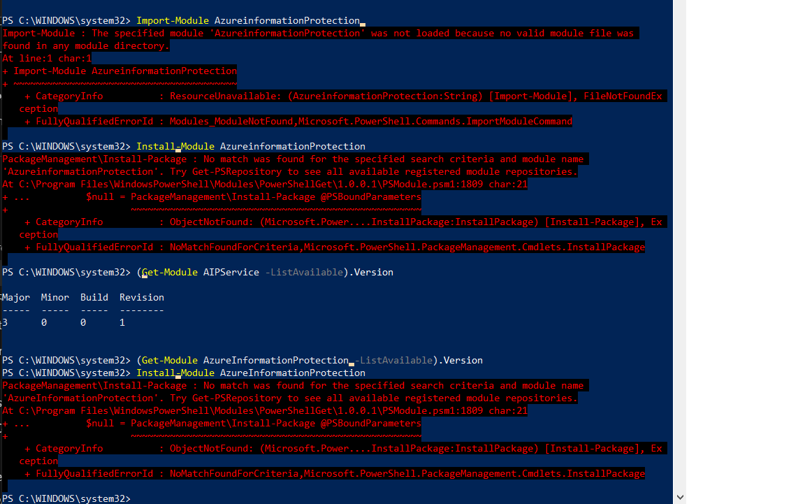 Connect-Aipservice is not working | Microsoft Community Hub